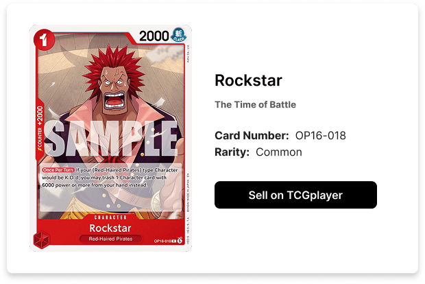 The Best-Selling Cards for One Piece Card Game: The Time of Battle