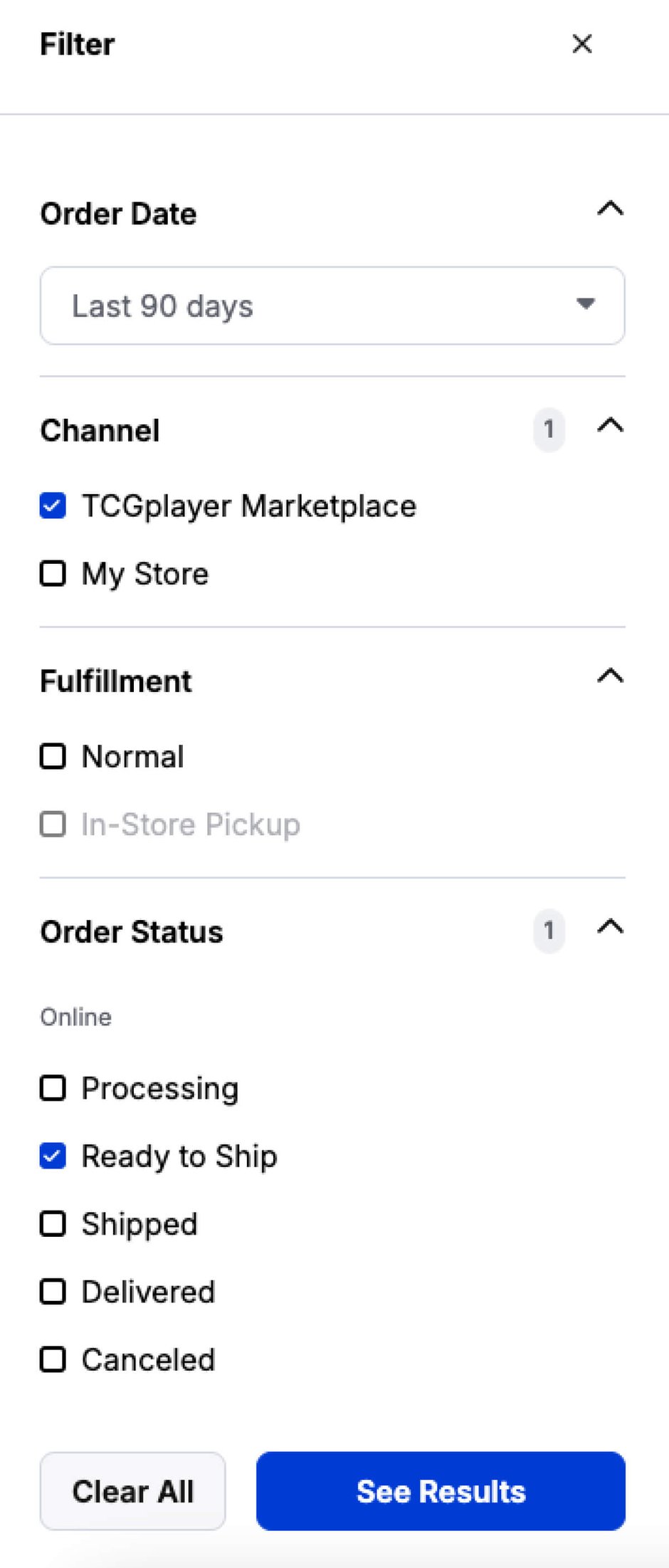 Streamline Your Workflow with Custom Quick Filters on the Orders Page